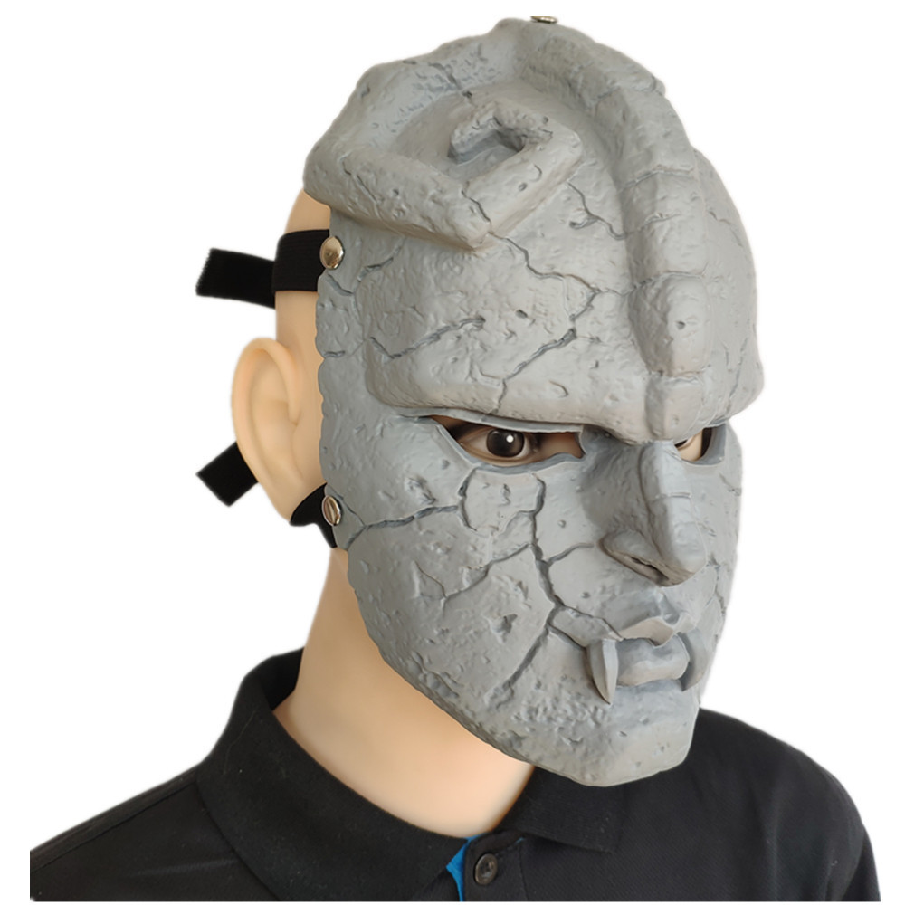 Bizarre Jojo Adventure Stone Mask Halloween Costume Prop With Role Play ...