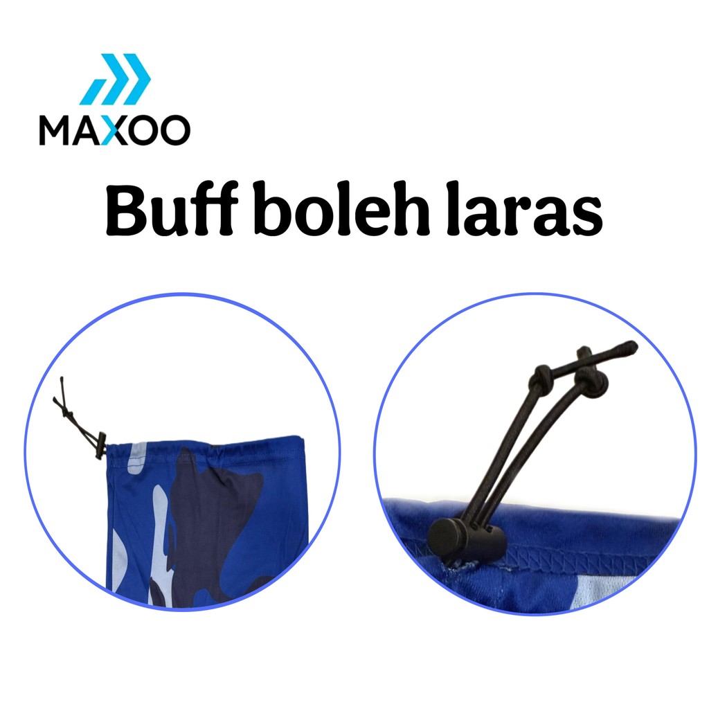 MAXOO Baju Pancing Mancing Full Print Buff & Poket kiri kanan berzip ...