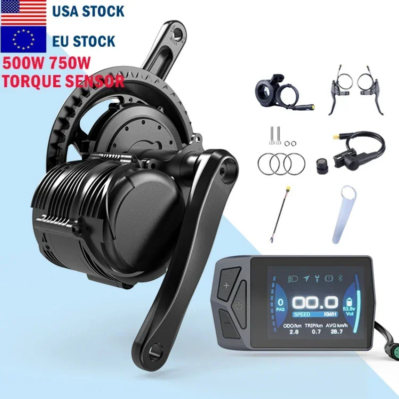 Torque sensor tongsheng 500w tsdz2 750w tsdz8 mid drive conversion kit ...