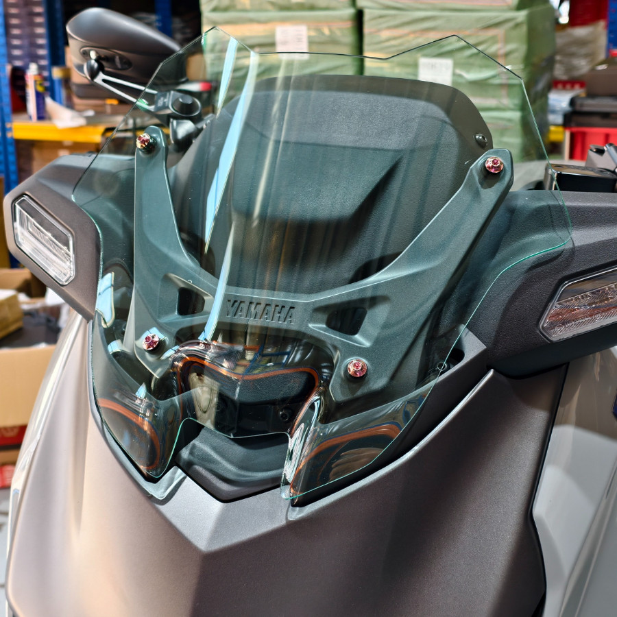 Xmax V3 Batman Windshield Smoke,Clear,Yamaha Xmax 2025 V3 | Shopee Malaysia