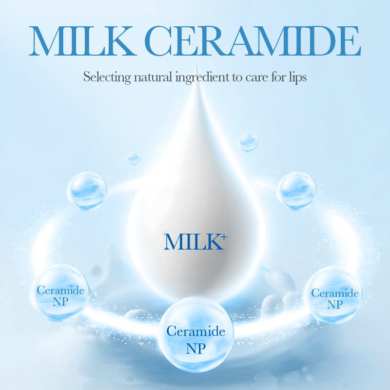 ROREC SADOER Ceramide Milk Plus Whitening Organic Pure Milk Nourish Lip Balm Anti Cracking ...