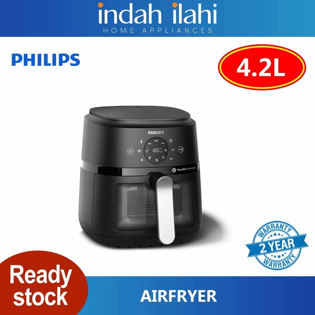 PHILIPS Penggoreng Tanpa Udara Digital Air Fryer 2000 Series (4.2L ...