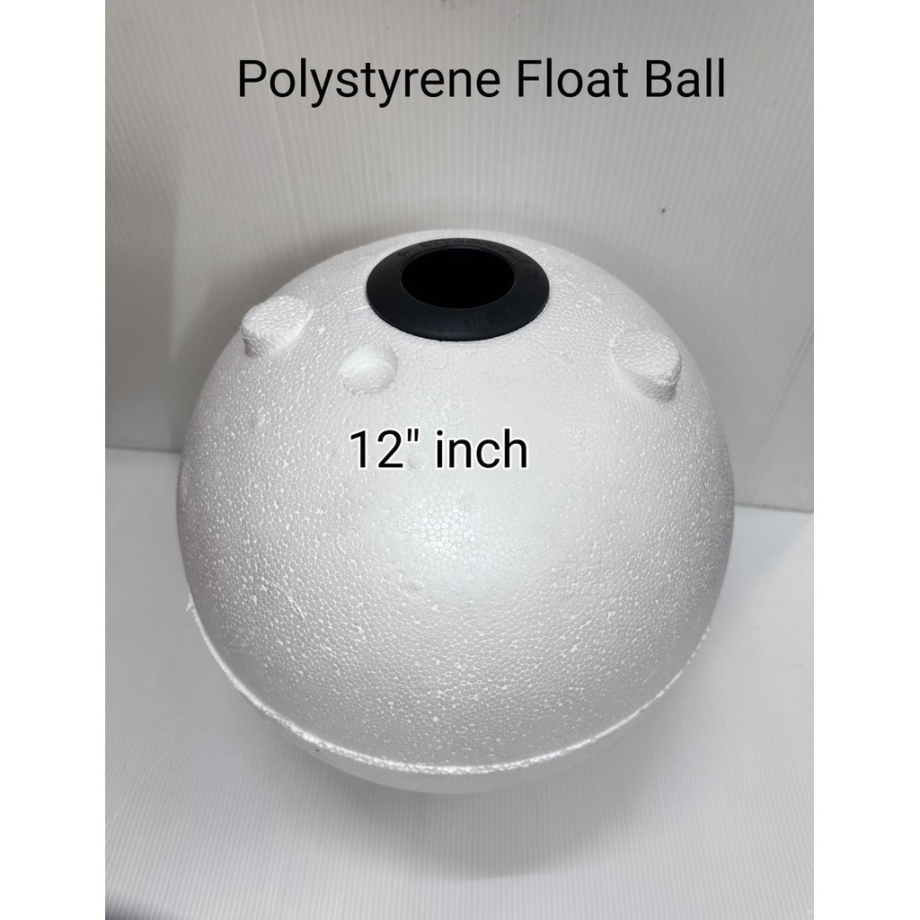 12" inch Polystyrene Float Ball / Pelampung Bulat Polisterin / Bendera ...