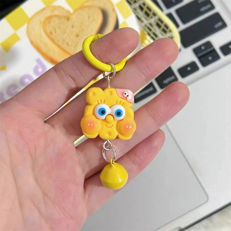 [Magpie] Small card bell couple SpongeBob SquarePants Patrick Star ...
