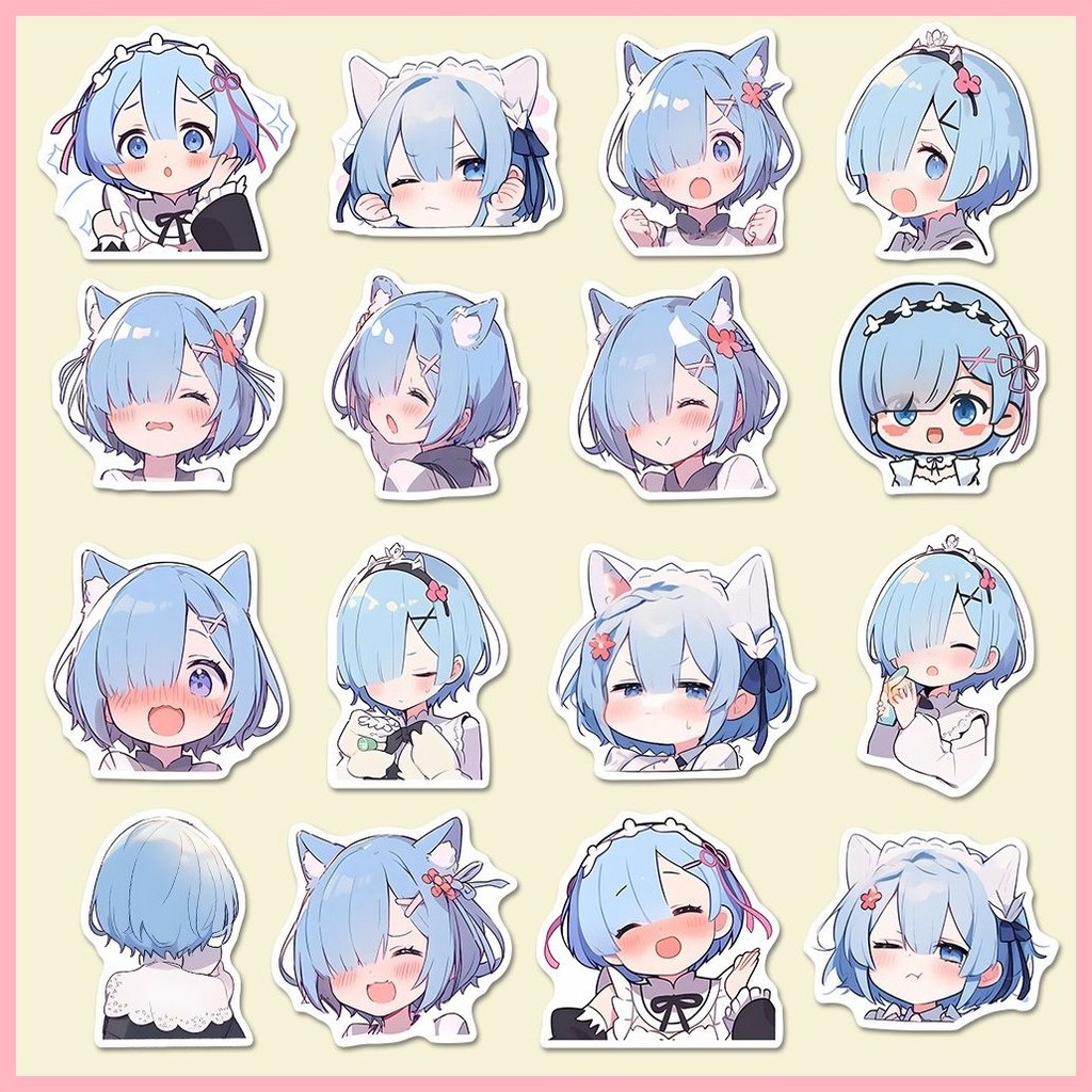 [GUYN] Sticker Re: Zero Infinity (64 Sheets) Rem Zero-Starting Life in ...