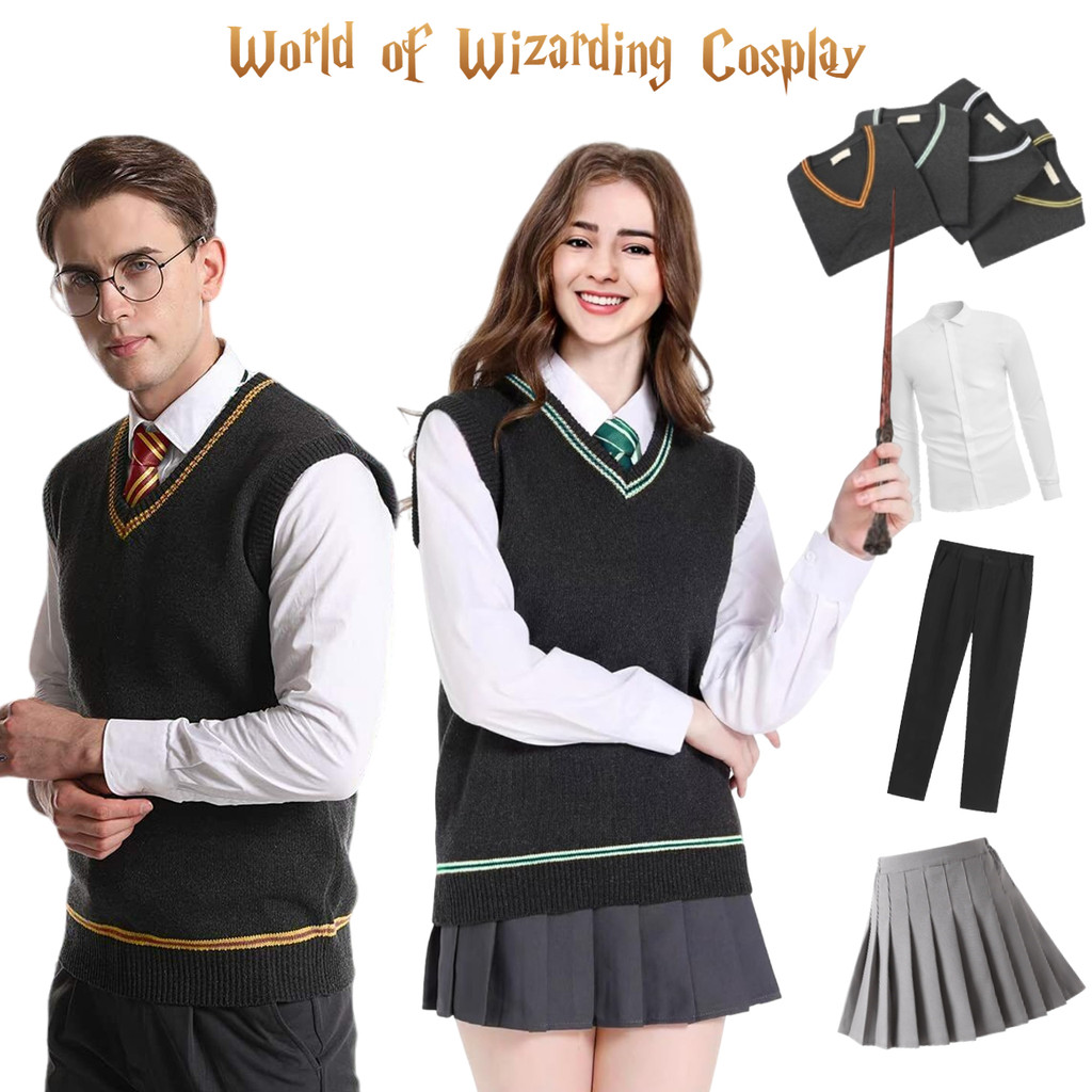 (FOR ADULT / KIDS) EW Wizard Sweater Vest Griffin Witch Snake Honey ...