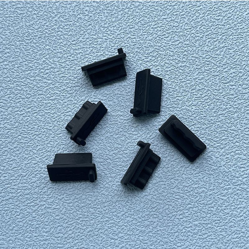 5PC USB Dust Plug Charger port Cover Cap Female Jack Universal ...