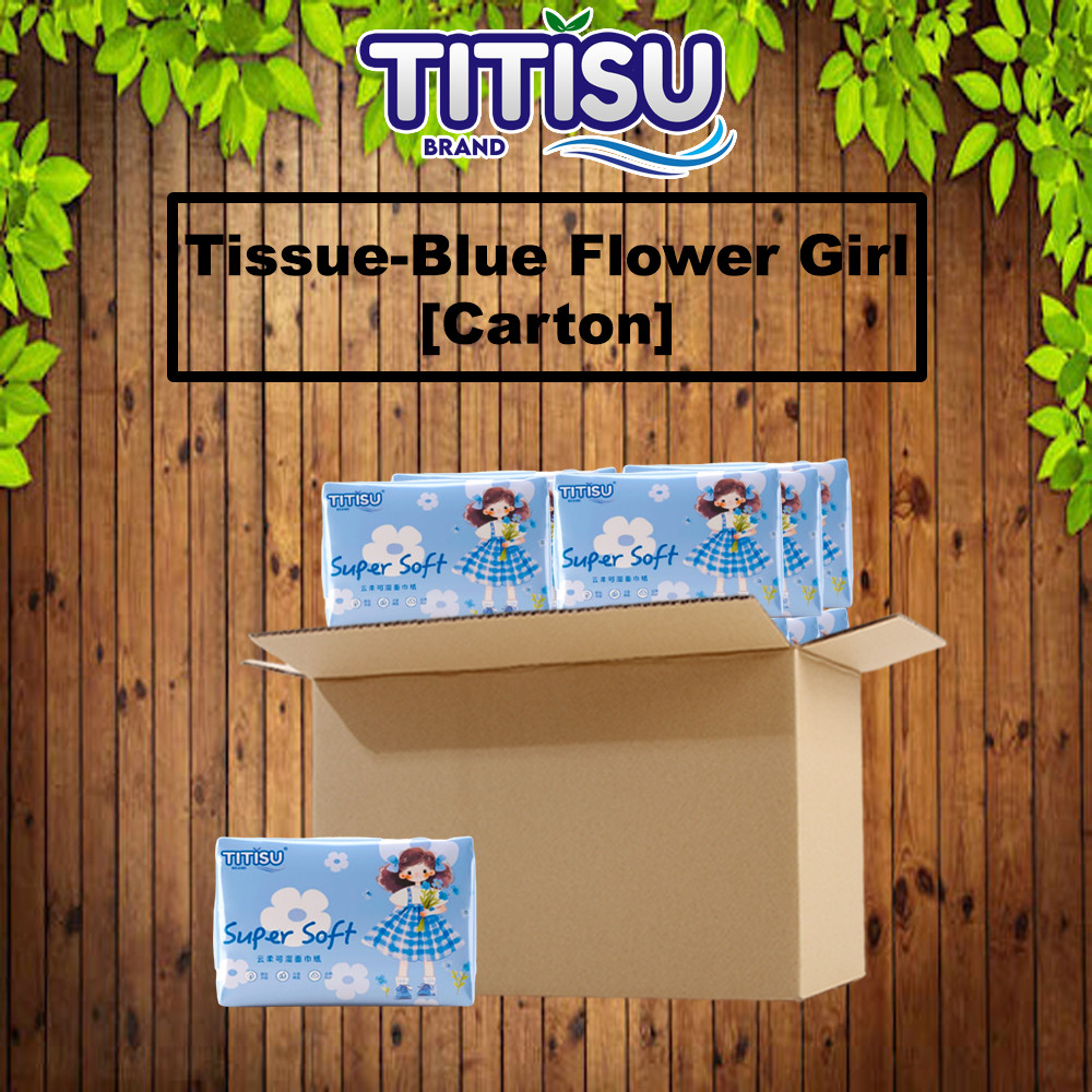 🧻 [Per Carton] Tisu Pek Bamboo Soft Face and Hand Cleaning Tissue Dry ...