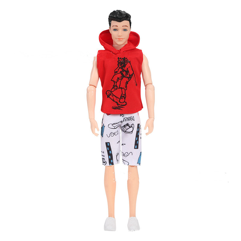 30cm Ken Doll Full Set 1/6 Boyfriend Doll with Casual Clothes Suit ...