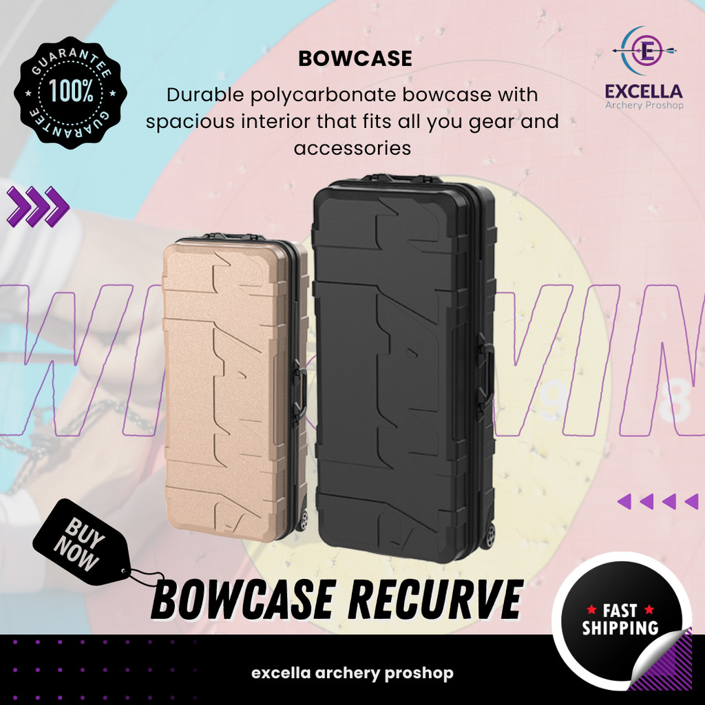 Win&Win Archery Wiawis Bowcase Recurve / Bag / Beg Memanah / Excella ...
