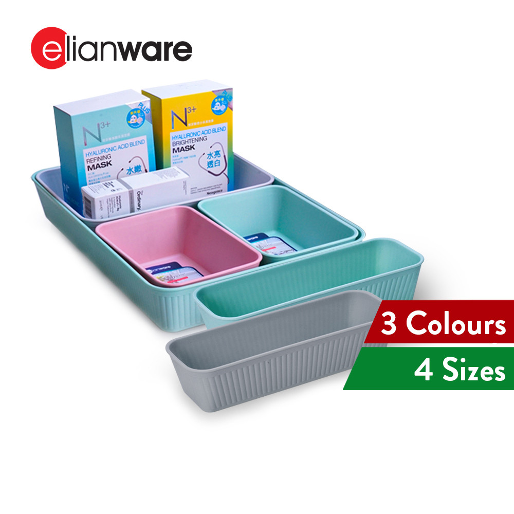 Elianware Set Multifunctional Storage Tray DIY Creative Drawer ...
