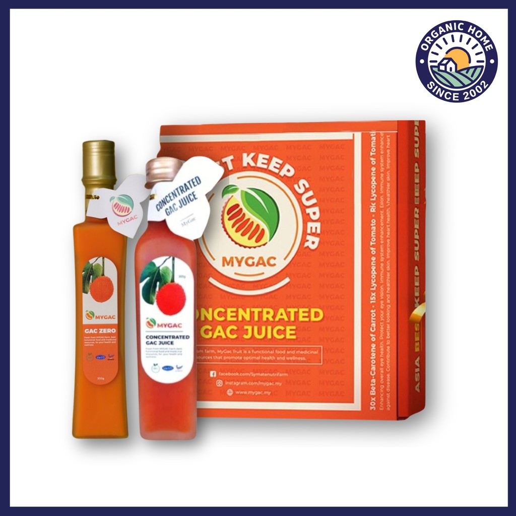 MYGAC Organic Concentrated Healthy Gac Fruit Juice 300ml | Shopee Malaysia