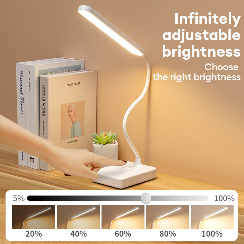 Table Lamp meja study Desk lamp study table light Recharge Reading ...