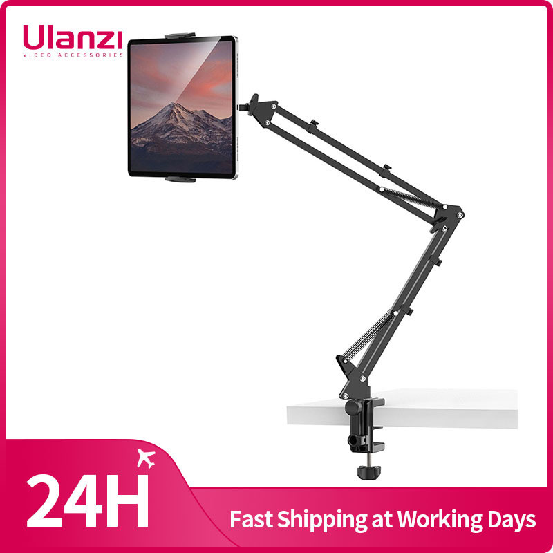 Ulanzi T2 Metal Desktop Stand Long Arm Tablet Stand Bed Desktop Lazy ...