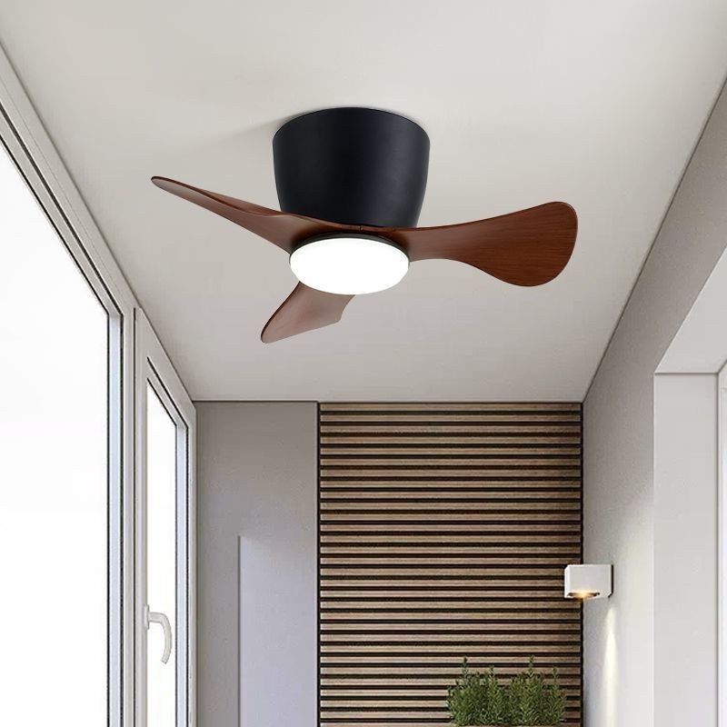 6-speed Adjustable Electric Ceiling Fan Light Mini 22 Inch LED Ceiling ...