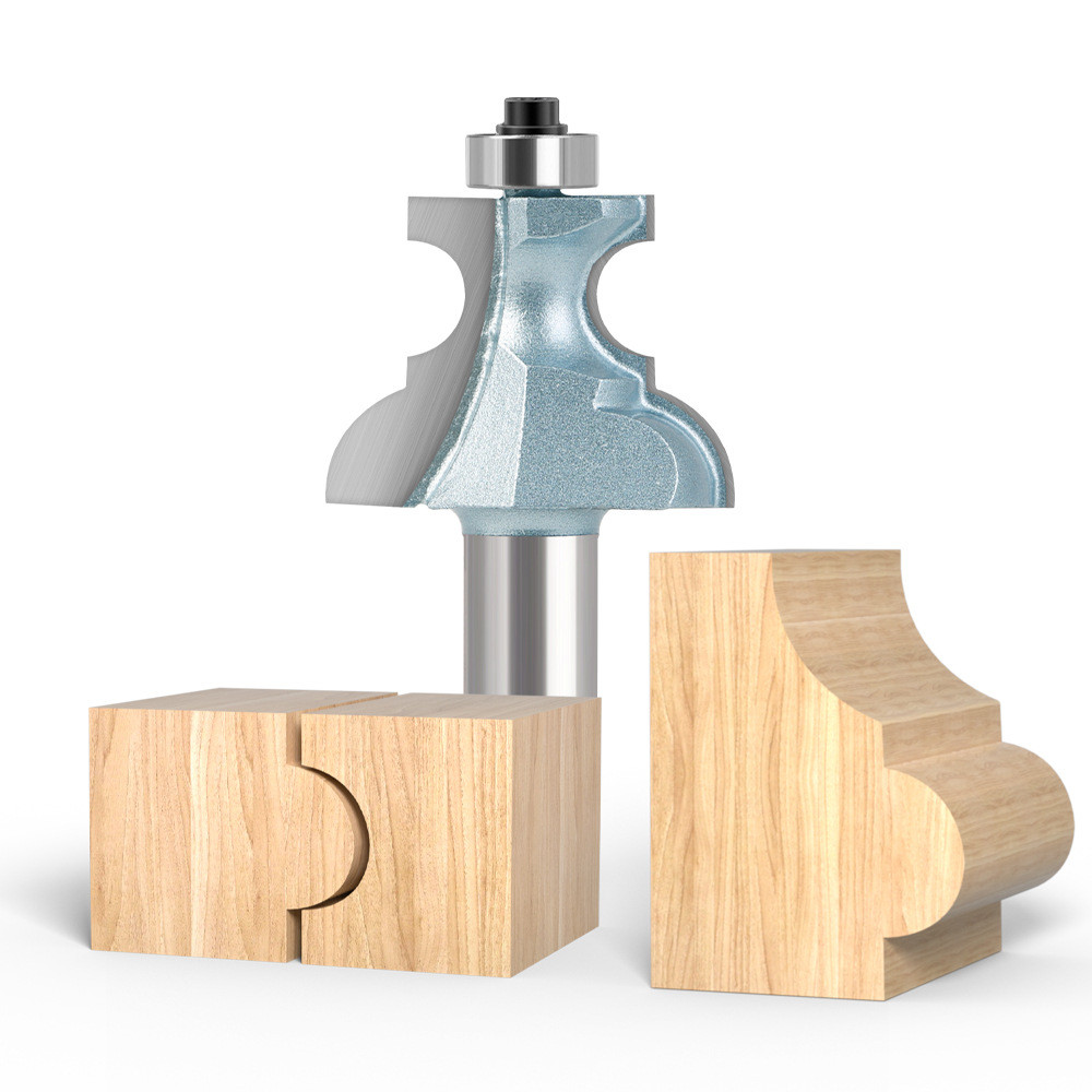Ball Bearing Round Table Edge Router Bit, Multi-Angle Profile Bit for ...