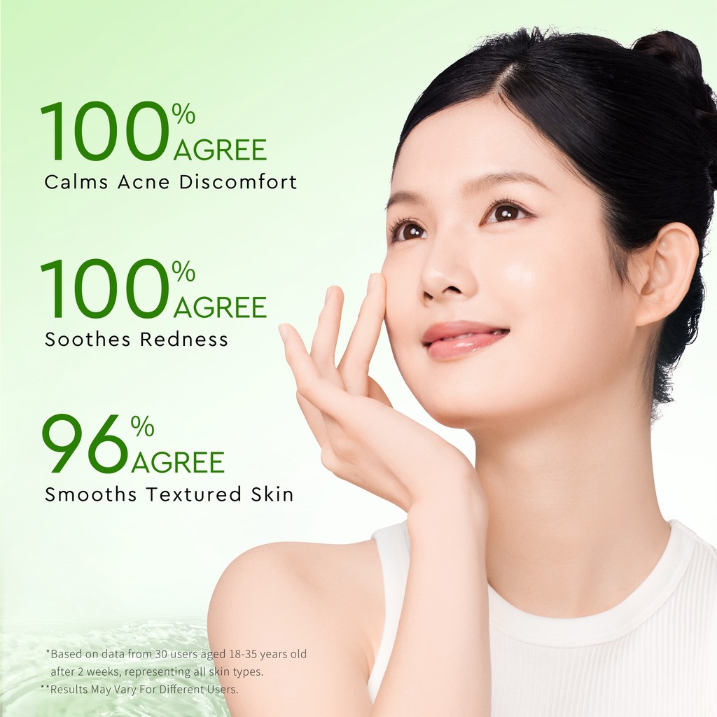 Glad2Glow Mugwort Acne Gel Mask Soothing Redness Masker Muka sleeping ...