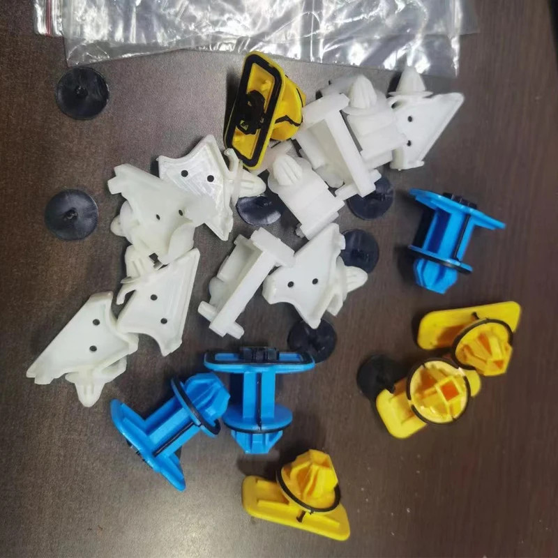 1Set Side Skirt Mounting Clips Kit Side Rocker Molding Clips Kit For ...