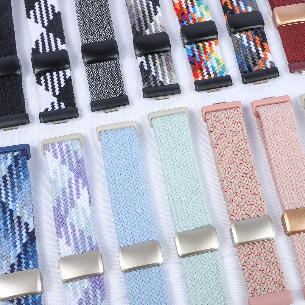 Magnetic Buckle Braided Nylon Strap Sport Soft Band Belt for Smartwatch ...