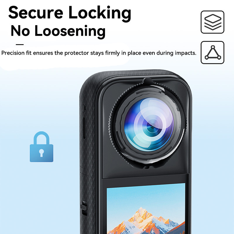 Lens Guard for Insta360 X5 X4 Standard Lens Protector Removable ...