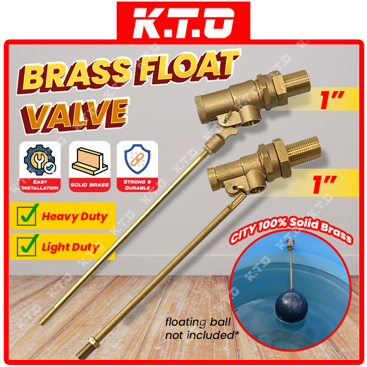City Brass Float Valve MOH Water Tank Light / Heavy Duty 1 Inch ...