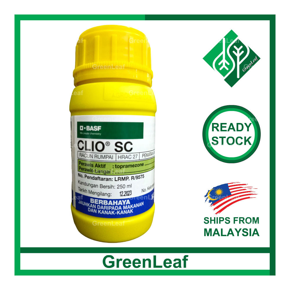Clio SC 250ML BASF Racun Rumput Selektif Sambau Jagung Nanas Sawit ...