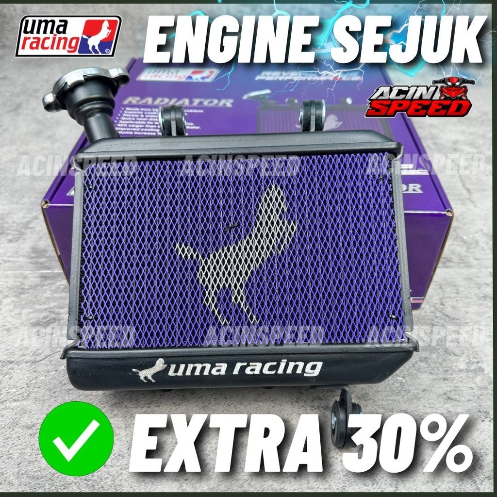 UMA RACING RADIATOR Y15ZR LC135 RS150/ Tangki Coolant/ Radiator Besar ...