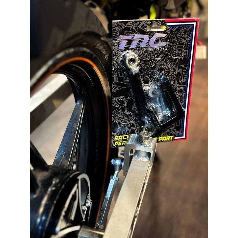 TRC SWING ARM BRACKET ARM Y15 TO LC135 ADJUSTABLE CNC REAR STOPPER ...