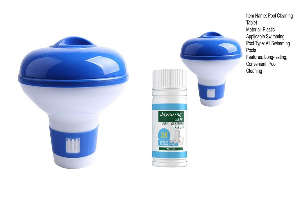 Swimming Pool Doser Swimming Pool Sanitizer 100g Chlorinating Tablets ...