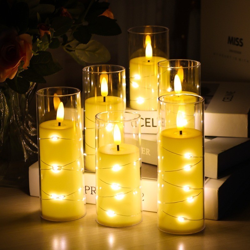 Electric Candle Light - Warm White Wave Tealight - Home Wedding ...