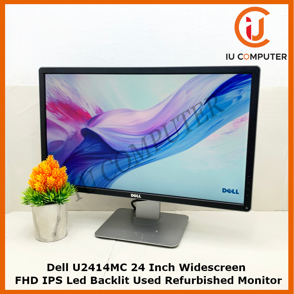 DELL U2412MC 24 INCH IPS FHD LED BACKLIT WIDESCREEN USED REFURBISHED ...
