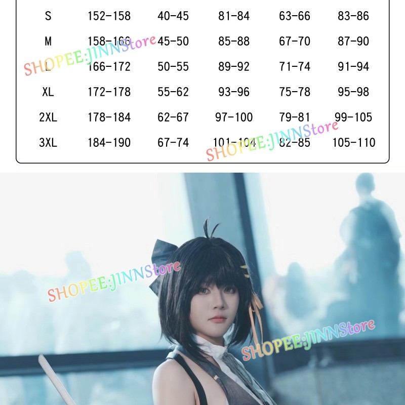 - JINN - ROVER Cosplay Black Dress Suit WUTHERING WAVES Female ROVER ...