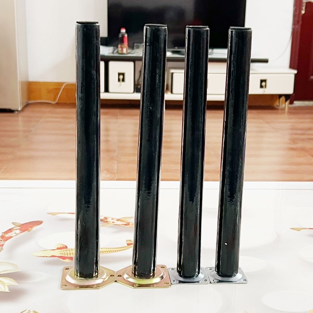 Black Table Leg Solid Wood Table Leg Bracket Computer Table Leg ...