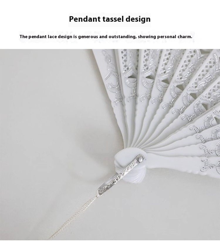 Retro lace, Chinese fan, dance, folding fan, photo, Hanfu, cheongsam ...