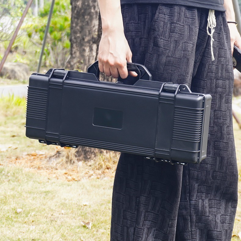 Plastic Long Strip Toolbox Multifunctional Storage Box Instrument ...