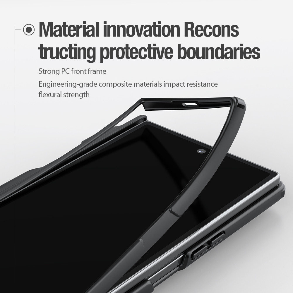 For Samsung Galaxy Z Fold7 Case NILLKIN Frosted Shield Fold TPU PC ...