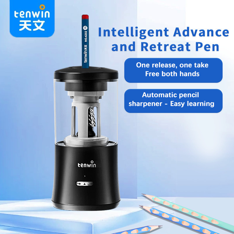 Tenwin Automatic Pencil Sharpener Electric Pencil Sharpener for Kids ...