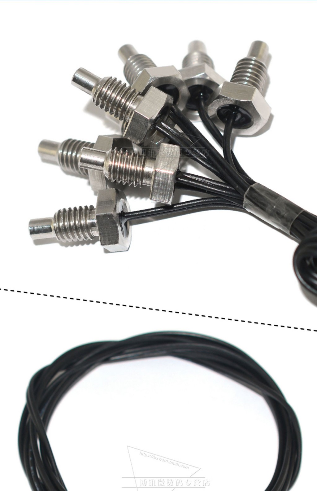 M8 Threaded Temperature Sensor NTC B3950 10K Thermoresistance ...
