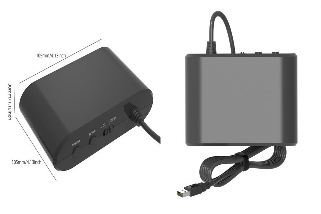 Turbo Boost Adapter Zero Latency Wireless Controller Adapter for Switch Plug-and-play Usb Game ...