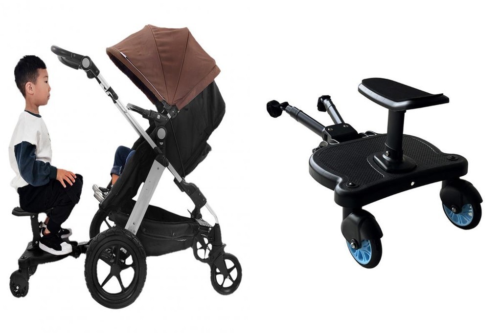 skystar Heavy Duty Stroller Board 2-in-1 Stroller Ride Board Universal ...