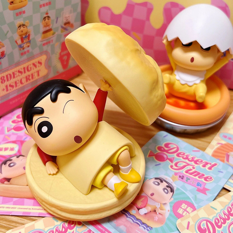 Crayon Shin Chan Blind Box Doll Cartoon Food Series Blind Box Cute ...