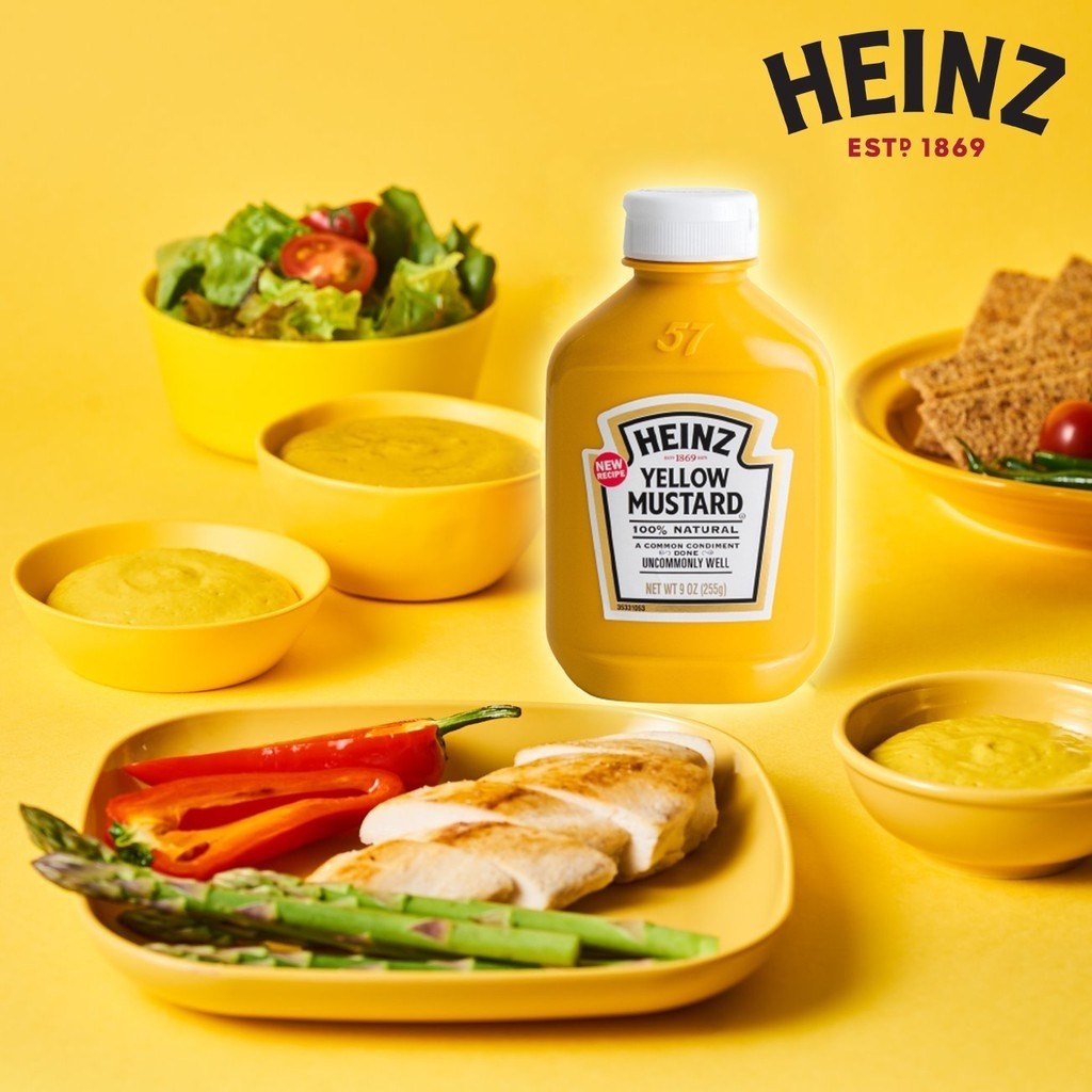 (SMOOTH FLAVOUR) TPW Heinz Yellow Mustard Heinz Seriously Good ...