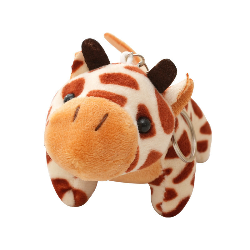 And Soft Cuddly Plush Animal Keychain For Kids Cute Jungle Safari ...