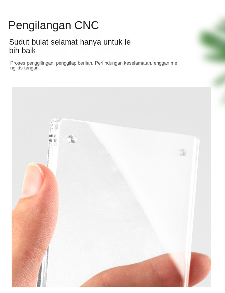 Acrylic Supermarket Price Tag Strong Magnetic Table Card Bathroom ...