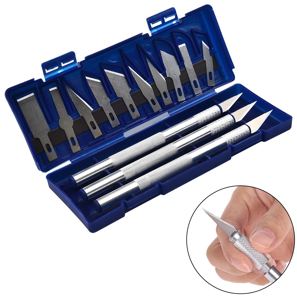 GRKN~13PCS Precision Cutter Set Exacto Hand Carving Tool Arts & Craft ...
