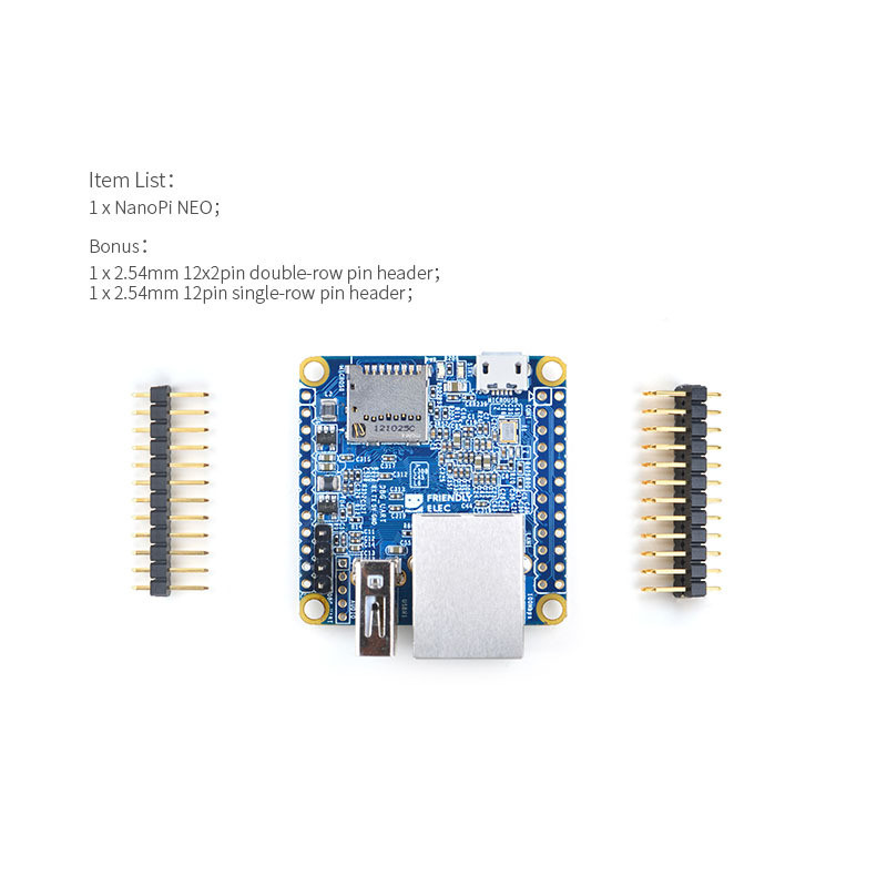Nan NEO Open Source Allwinner H3 Development Board Super Raspberry Pie Quad-Core Cortex-A7 Ddr3 ...