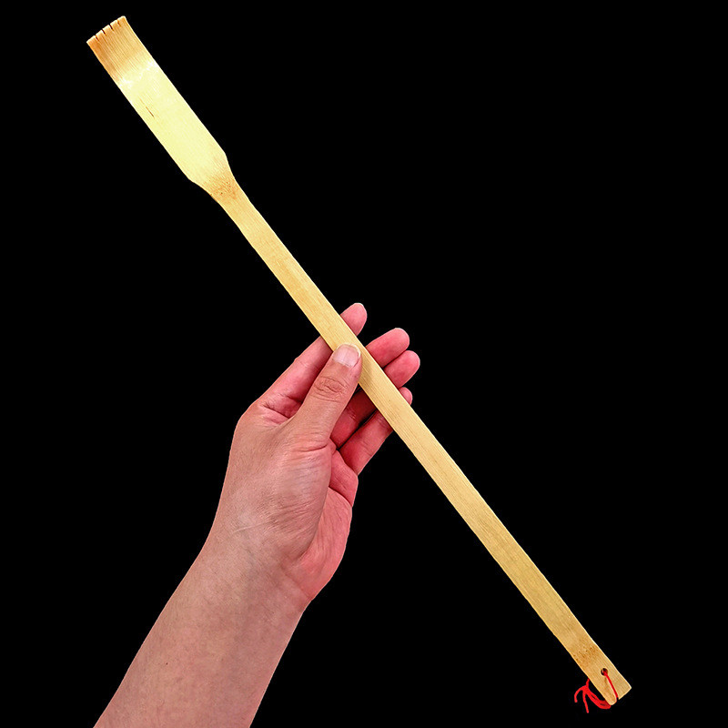 SUMAIRU High Quality Bamboo Hand Back Scratcher Itching Rake Natural ...