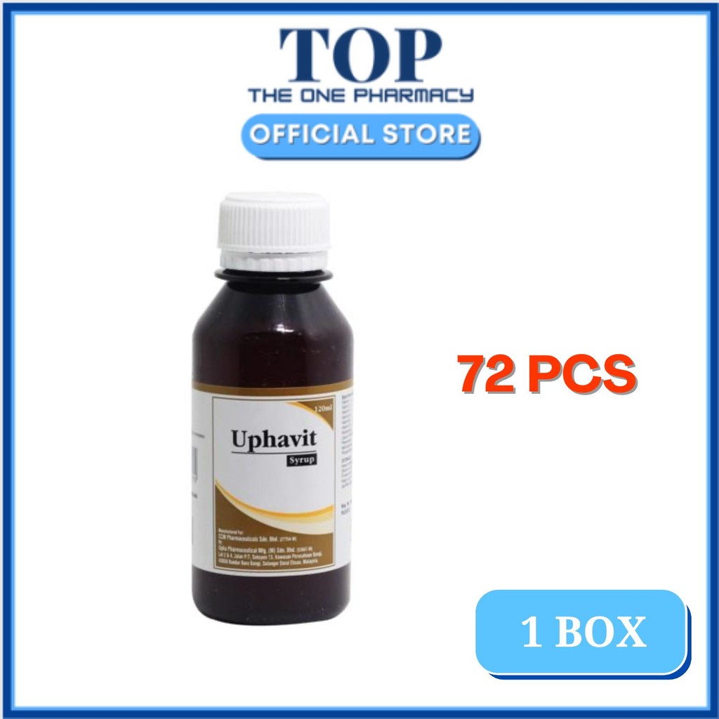 Uphavit Multivitamin Syrup 120ml - 1 carton ( 72 pcs) | Shopee Malaysia