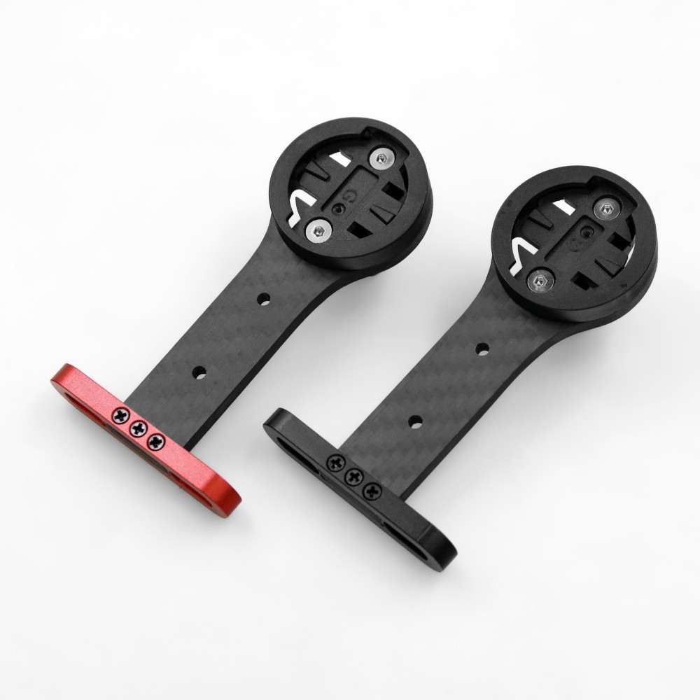 KOCEVLO 3K Carbon Bicycle Computer Mount Bike Stem Extender Handlebar ...