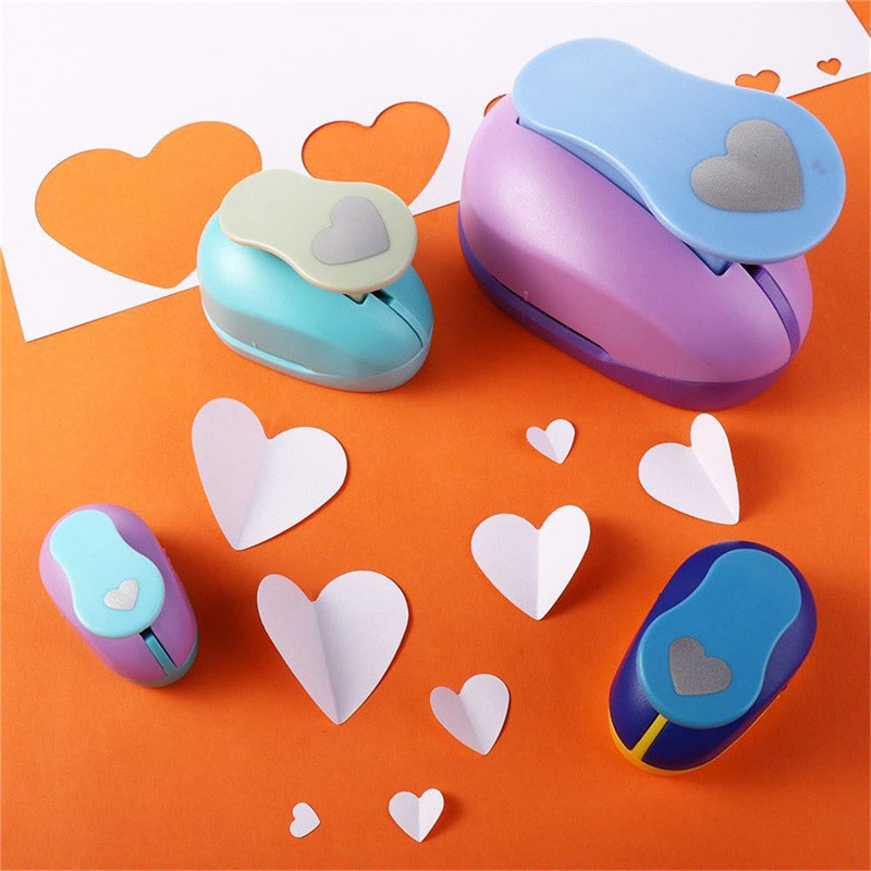 (JMBX)Use Heart Punch 9/16/25mm To Make Creative DIY Handicrafts - Very ...